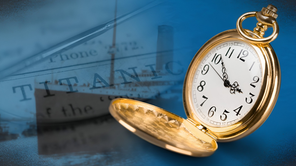 Titanic Passenger Gold Watch: टाइटैनिक के यात्री की गोल्ड पॉकेट घड़ी ...